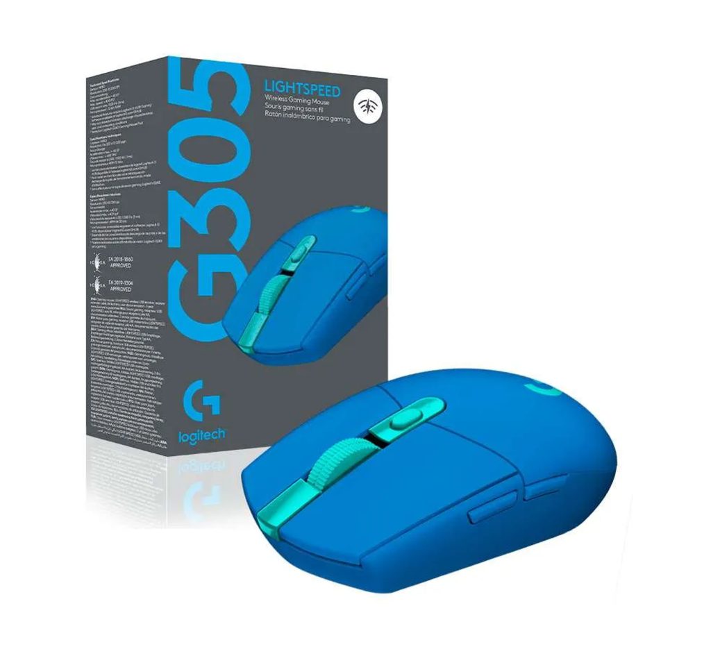 Mouse LOGITECH G Inalámbrico Gaming G305 Azul - Nitro Systems